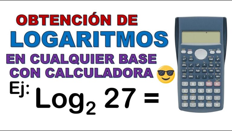 Cómo calcular el logaritmo base 10 en una calculadora - Matemáticas fáciles para todos