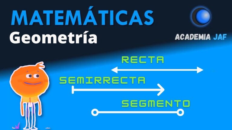 Diferencias entre recta semirrecta y segmento: ¿cuál es su distinción ...