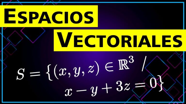 Dimensiones y bases de un espacio vectorial: todo lo que necesitas saber - Matemáticas fáciles ...