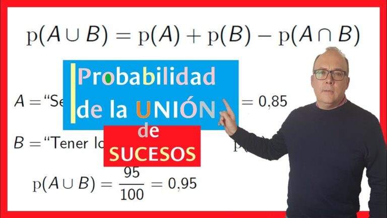 La fórmula de la probabilidad de la unión de dos eventos: p(aub) = p(a ...