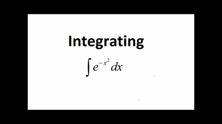 Cálculo de la integral de e^x^2 dx - Matemáticas fáciles para todos