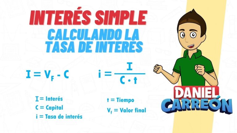 Fórmula para calcular el interés simple: descubre cómo hacerlo ...