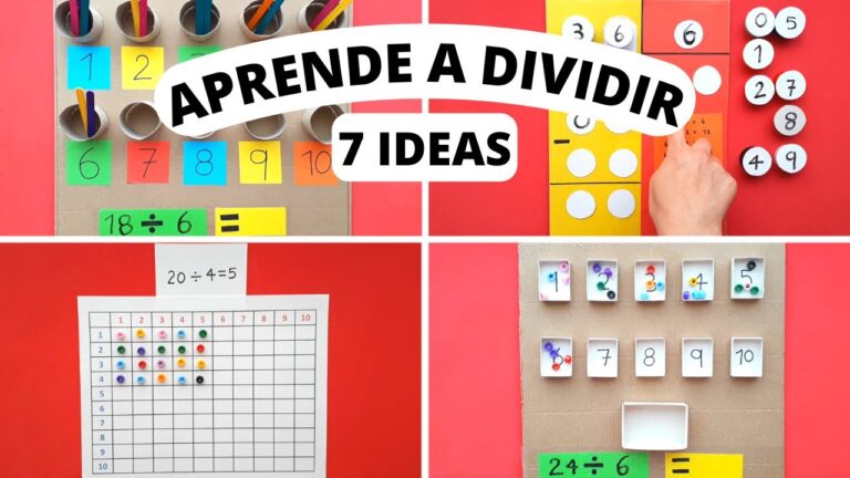 Material didáctico para enseñar la división - Matemáticas fáciles para ...