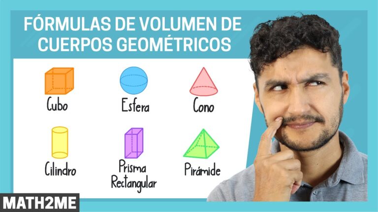 Cálculo del volumen de cuerpos geométricos: fórmulas y métodos ...